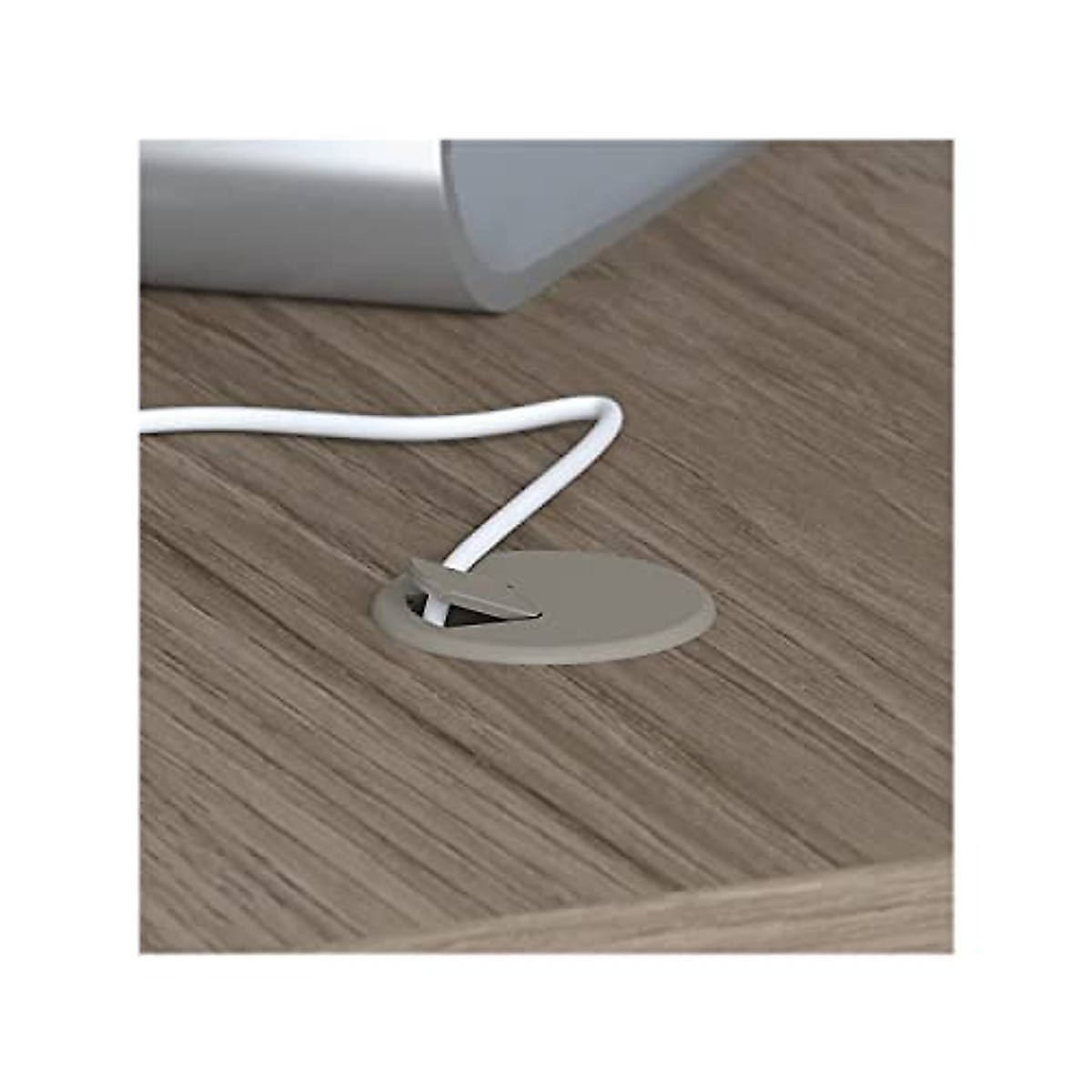 Bush Business Furniture Studio C Home Office Desk, 60W x 30D, Modern Hickory