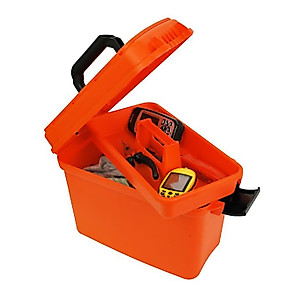 Attwood 11834-1 Boater's Box, Bright Safety Orange