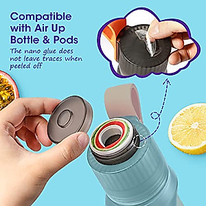 AIEVE Pod Case for Air Up Water Bottle, Storage Case Accessories Compatible with Air Up Bottle Pods Starter Set (Air Up Water Bottle and Flavor Not Included, Only Pod Case)