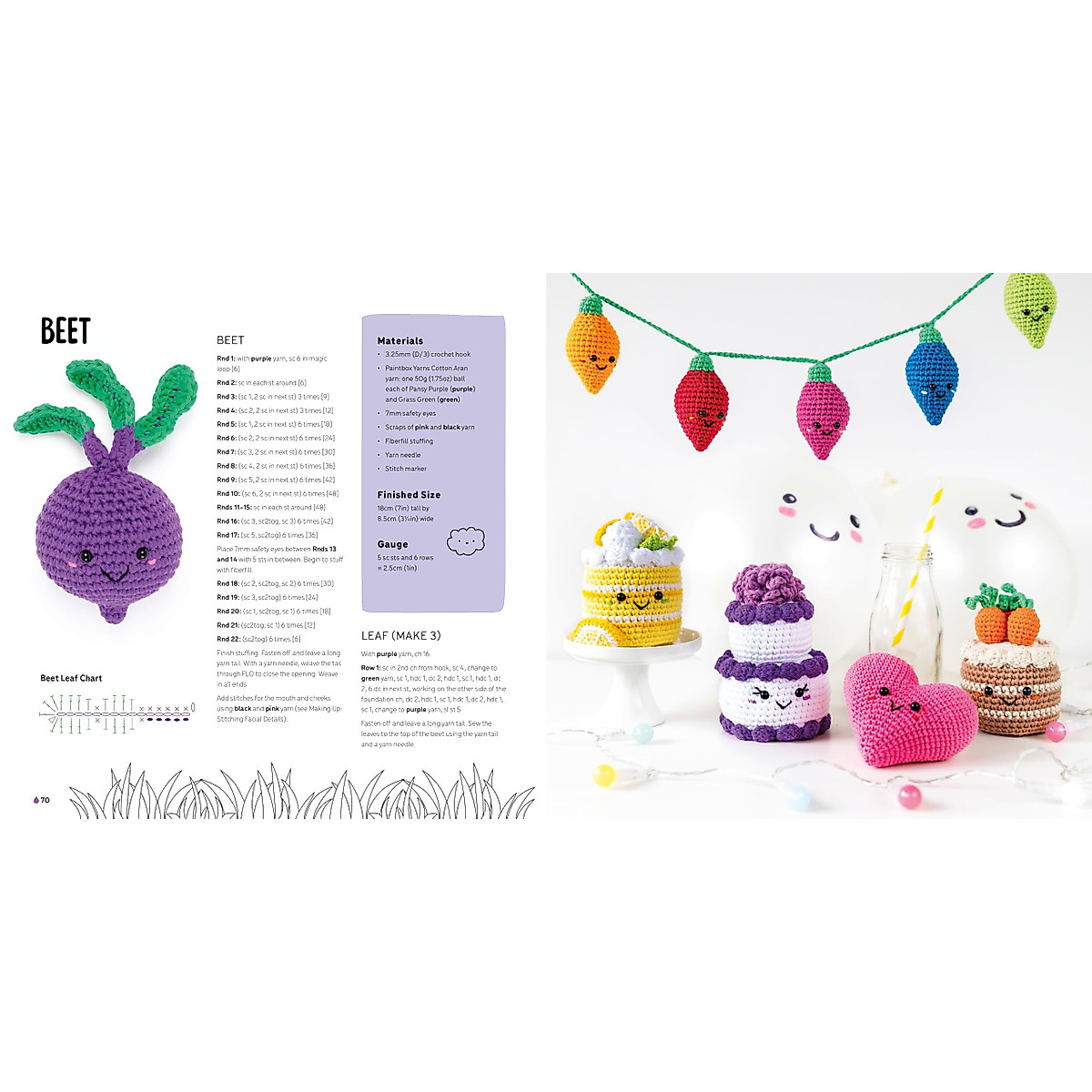 Kawaii Crochet: 40 super cute crochet patterns for adorable amigurumi