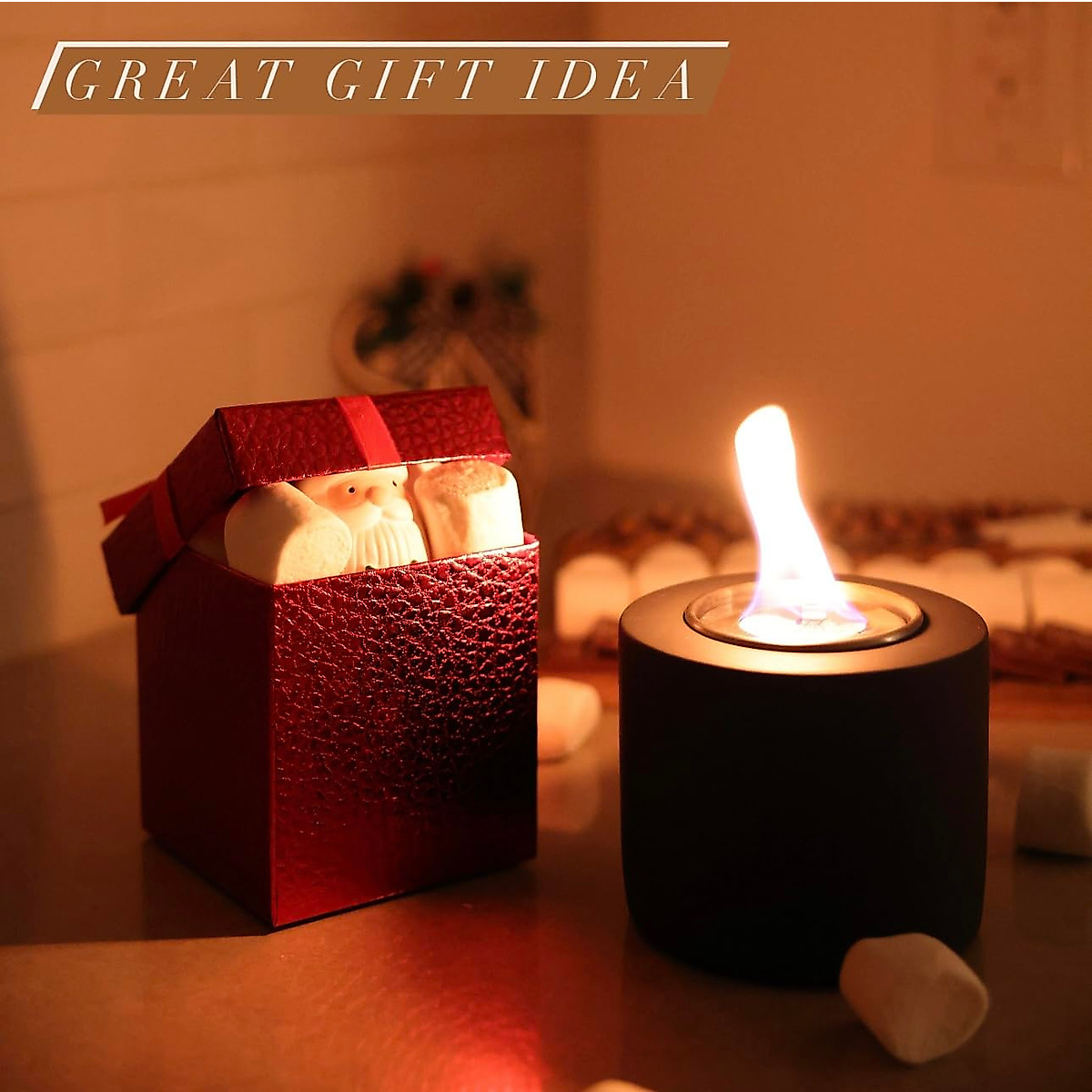 Mini Fire Pit, Tabletop Fire Pit, Indoor fire Pit, Smokeless Firepit, Fire Pit, Smores Maker, Outdoor Fire Pits, Small Fire Pit, Personal Fireplace, Fire Pits & Outdoor Fireplaces, Tabletop