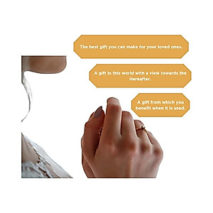 SUMELA Muslim Prayer Rug with Prayer Beads - Prayer Mat, Prayer Rug, Prayer Matt Islam, Islamıc Prayer Mat, Travel Prayer Mat, Tasbih Prayer Beads, Islamic Gifts, 99 Prayer Beads Included (Black)