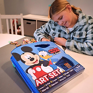 Disney Kids Art Tote, Blue