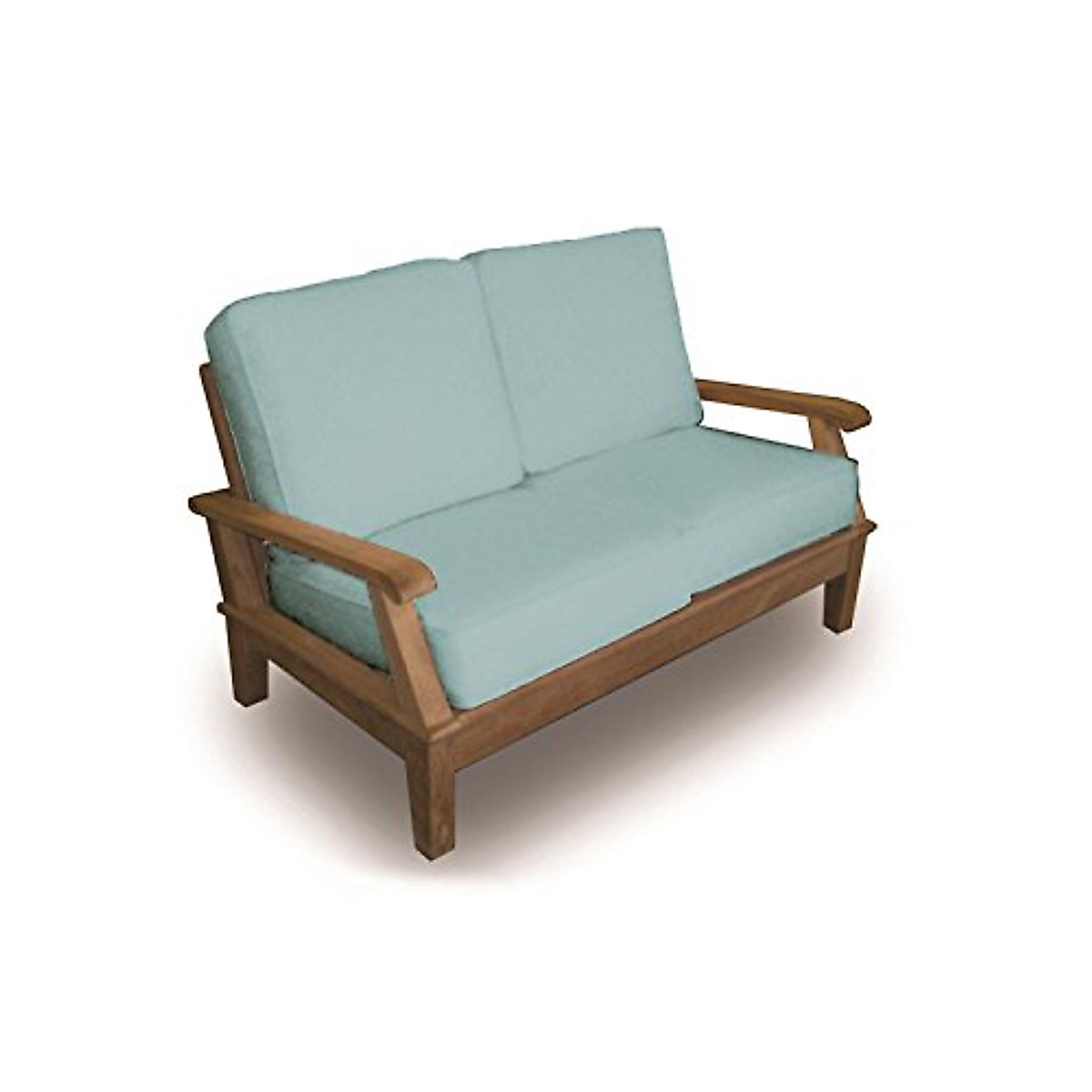 Royal Teak Collection MIA2 Miami Teak Love-Seat, Spa