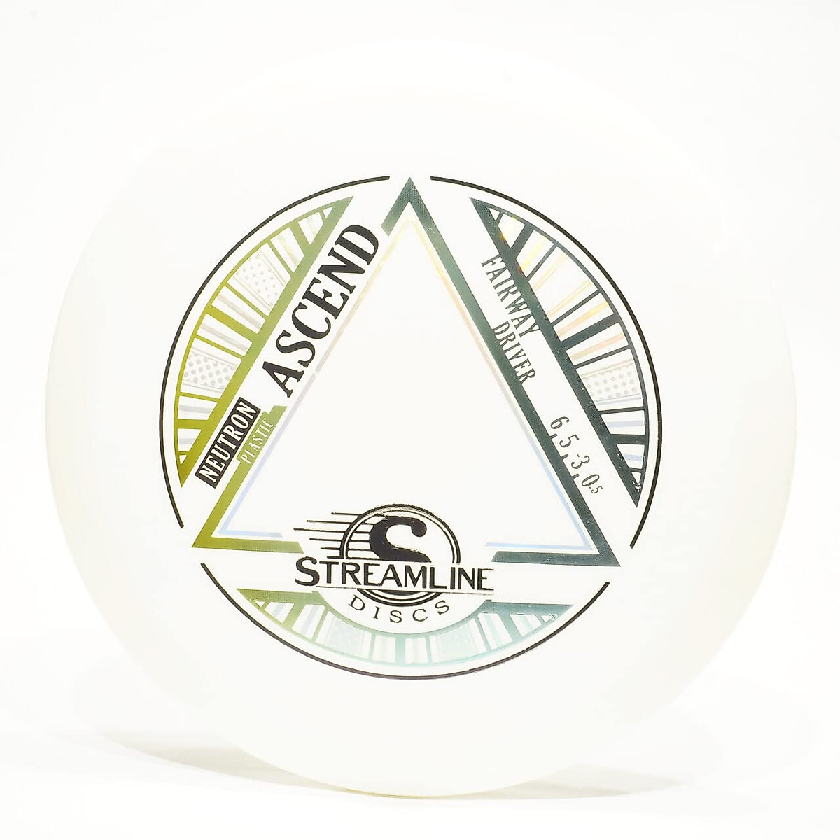 Streamline Neutron Ascend Disc Golf Fairway Driver, Pick Color/Weight [Stamp & Exact Color May Vary] White 173-174 Grams