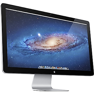 Apple 27in LED Cinema Display (MC007LL/A ), 2560x1440, USB 2.0 (Renewed)