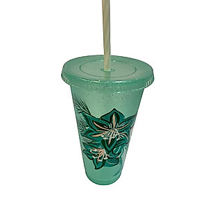 Starbucks Reusable Color Changing 5 Hot Cups - Limited Edition Holiday & Christmas Gift Hot Cups With Lids
