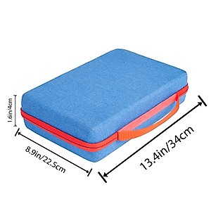 co2CREA Hard Toy Cars Storage Case Compatible with Hot Wheels Toy Cars Set, Toy Car Organizer Case Hold 40 Hot Wheels Cars, Matchbox Cars, Mini Toys (Case Only)