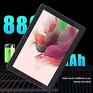 Gaeirt Tablet PC, 100-240V IPS HD Touchscreen 8 Inch Tablet 8 Core CPU with Headset for Android 11.0 for Travel (US Plug)