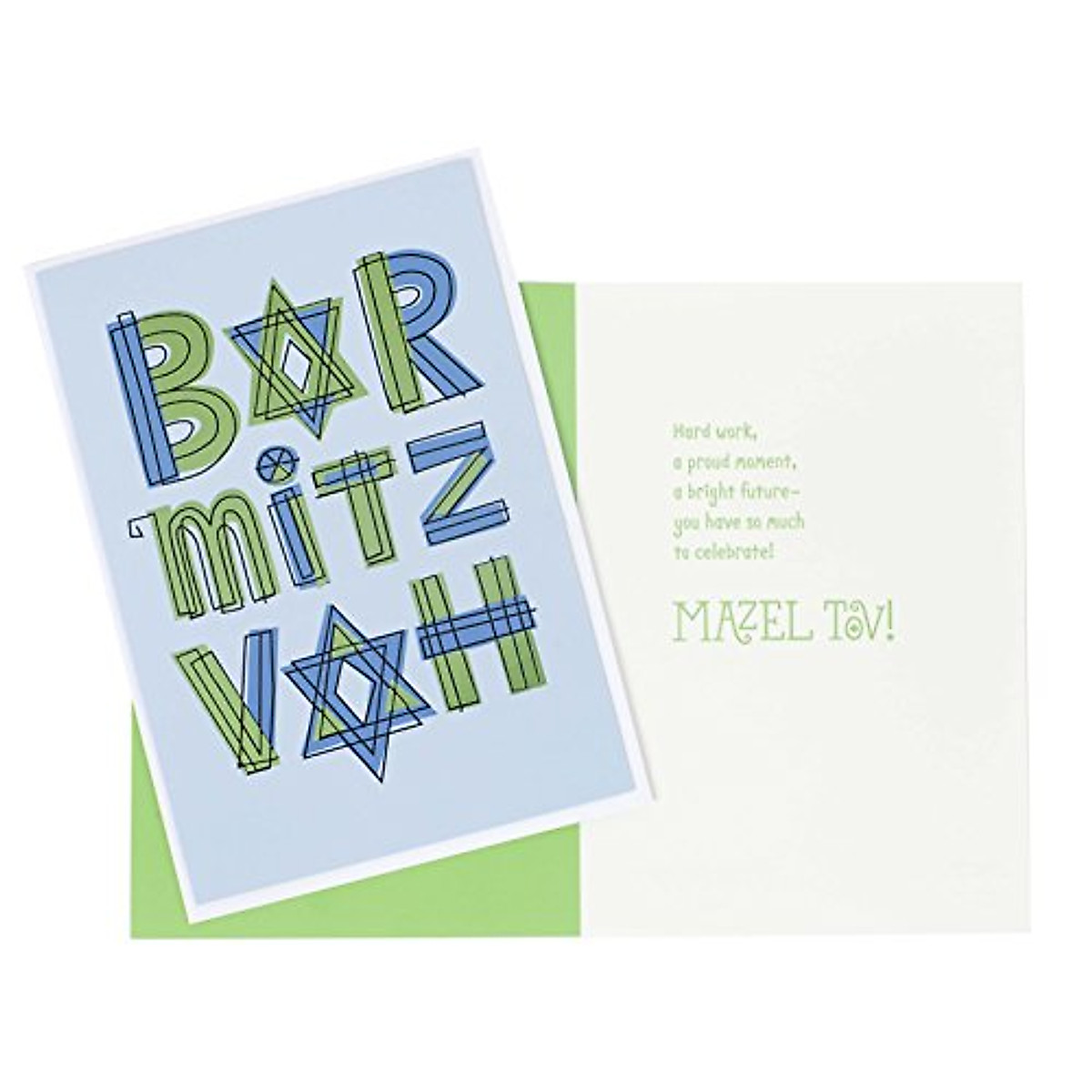 Hallmark Tree of Life Bat Mitzvah and Bar Mitzvah Boxed Cards Assortment (Bat and Bar Mitzvah Congratulations, 12 Greeting Cards and Envelopes)