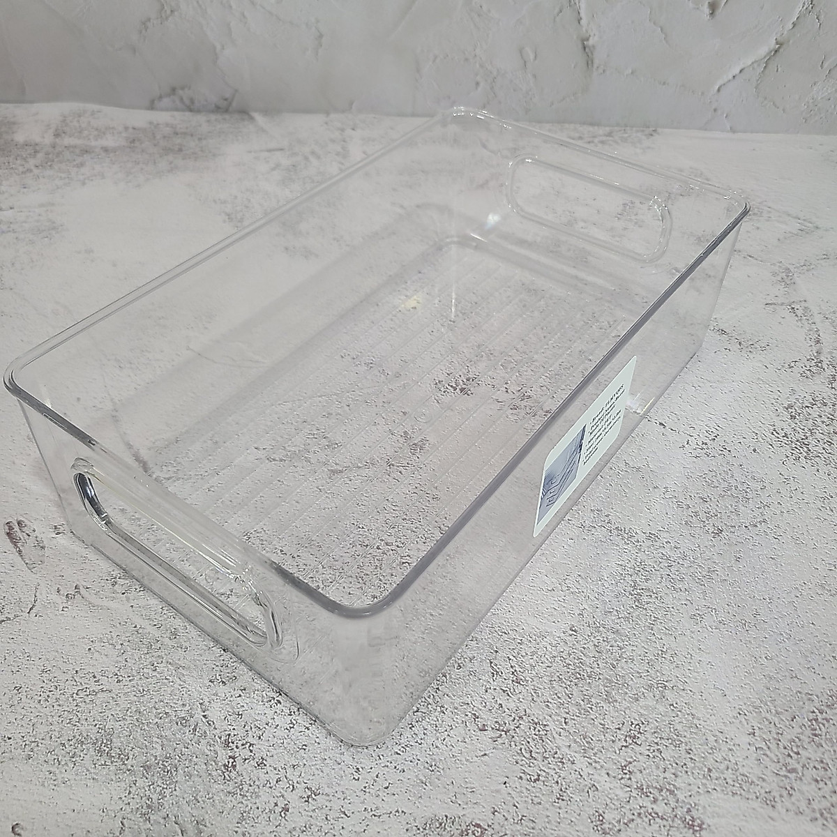TLMVQFS Convenient and stackable clear plastic storage containers - perfect for home use