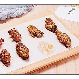 Fasmov 500 Count Parchment Paper Baking Liner Sheets Pan liner, 12×16 Inches Non-Stick Precut Baking Parchment, Suitable for Baking Grilling Air Fryer Steaming Bread Cup Cake Cookie and More