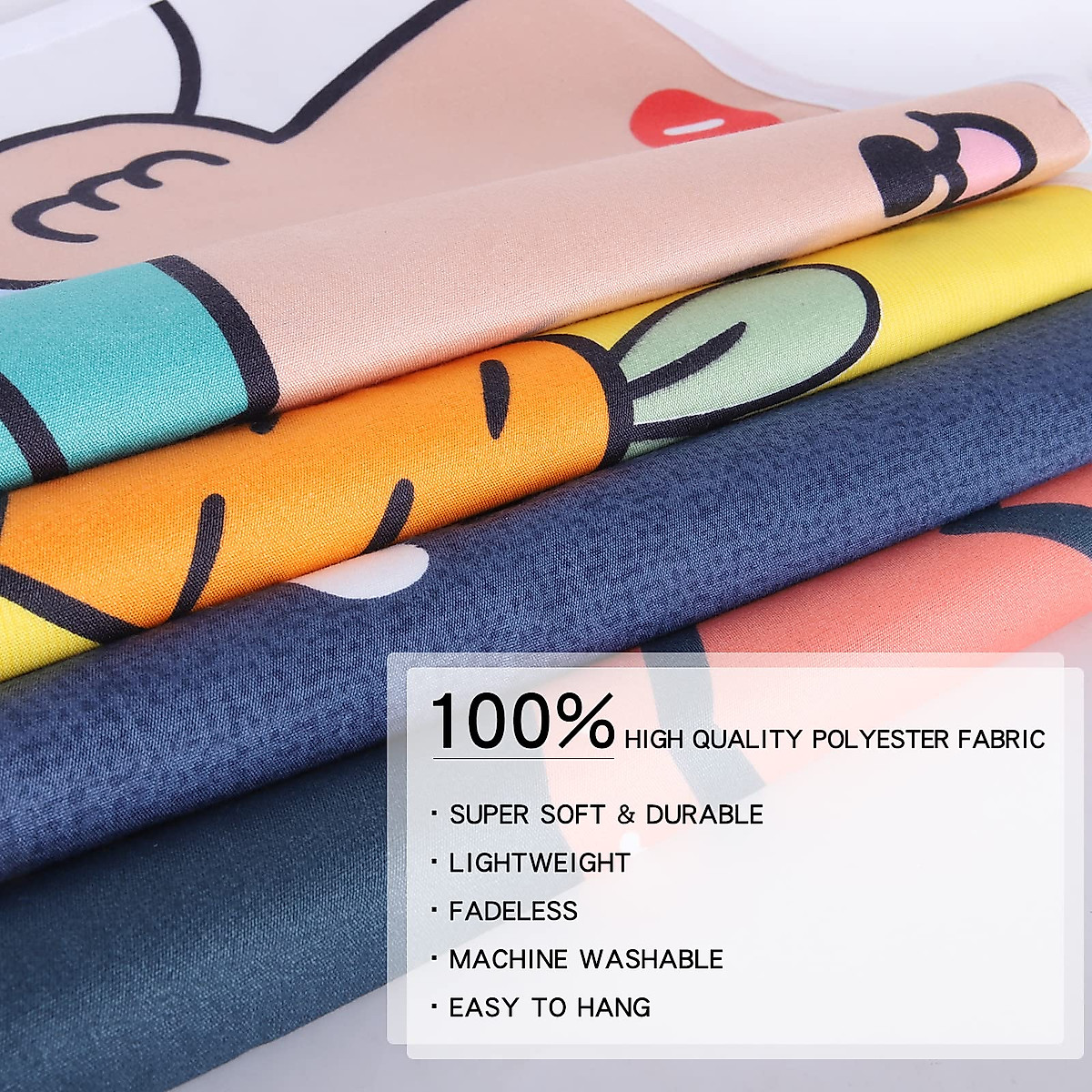 OLDCAT 4PCS Guinea Pig Beddings - Washable Guinea Pig cage Liners, Waterproof Reusable & Anti Slip for Small Animals Rabbit Hamster Rat