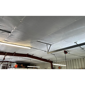 BlueTex Insulationㅤ 3" Wide x 180' Long White Vapor Barrier Seam Tape - 1 Roll, Waterproofing & Great for Crawlspaces, Insulation Repairs, Underlayment Seams, Metal Building Insulation Seams