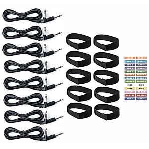 Silverline 8 Cable Connection Kit for Roland TM-6 PRO Trigger Module Cymbals/Pads/Triggers