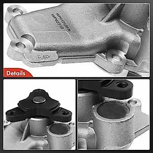 A-Premium Engine Water Pump Compatible with Dodge Grand Caravan 2008-2010 & Volkswagen Routan 2009-2010 & Chrysler Town & Country 2008-2010 - V6 3.3L 3.8L - w/Gasket, 4648952AE, 4648952BA