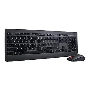 Lenovo 4X30M39458 Combo Wl Keyboard Mice Wrls,Black