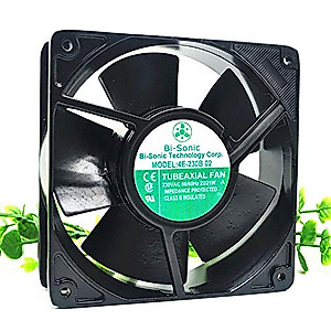 for Bi-Sonic 4E-230B 02 119x119x38mm 230V 22/21W 0.25A All Metal Cooling Fan