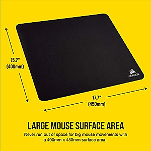 CORSAIR MM250 Champions Series - Premium Extra Thick Cloth Gaming Mouse Pad - Designed for Maximum Control – X-Large