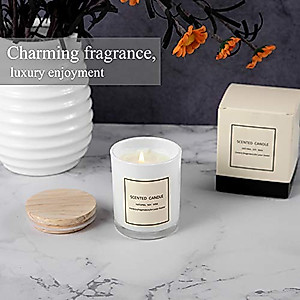 Gifts for Women-Scented Candles 100% Pure Natural Soybean Wax with Plant Essential Oils, Perfect for Bath, Yoga, Christmas, Birthday, Mother's Day…