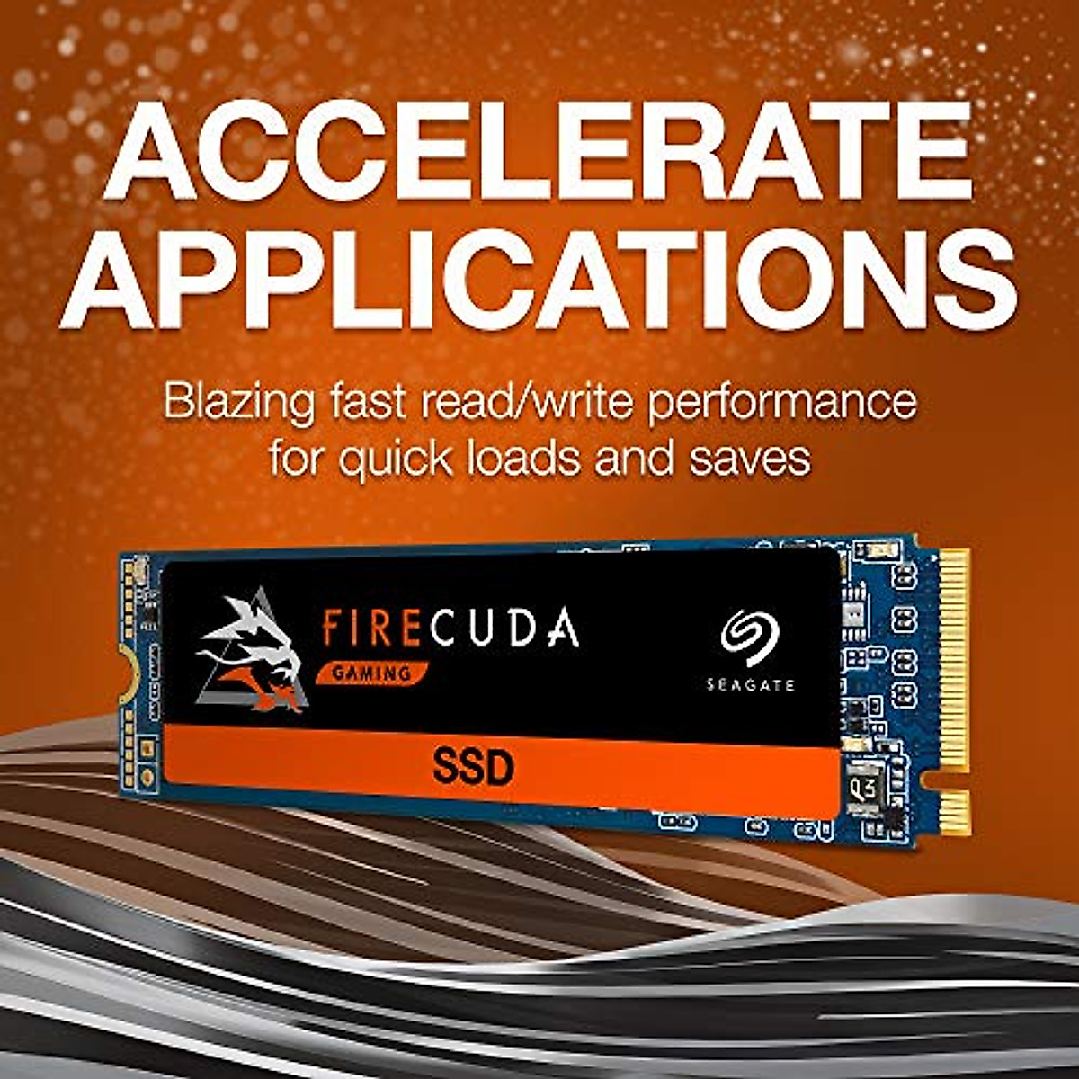Seagate Firecuda 510 500GB Performance Internal Solid State Drive SSD PCIe Gen3 X4 NVMe 1.3 for Gaming PC Gaming Laptop Desktop - 3-year Rescue Service (ZP500GM3A001)
