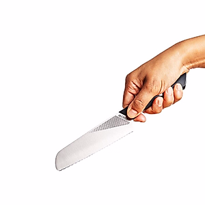 Milk Street Kitchin-tan Serrated Japanese-Style Utility Knife