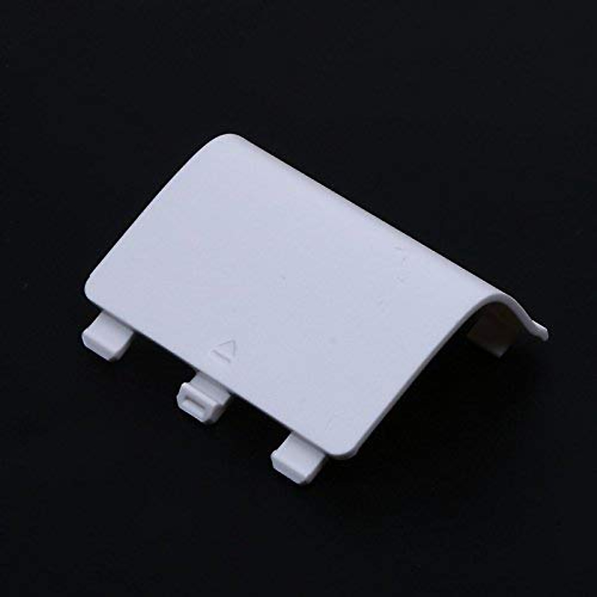 5 PCS Battery Cover Door Lid Shell Replacement Parts for Xbox One Wireless Controller (White)