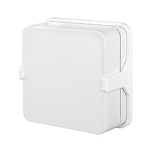 Holicfun No-Drill Adhesive Mount for Lutron Caseta Smart Hub (L-BDG2-WH) and Smart Bridge Pro (L-BDGPRO2-WH)
