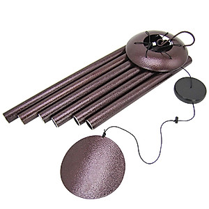 ASTARIN Wind Chimes Outdoor Deep Tone, 45 in Memorial Wind Chimes Large with 6 Heavy Tubes, Large Deep Tone Wind Chimes Outdoor for Garden Hanging Décor,Sympathy Gifts. Bronze