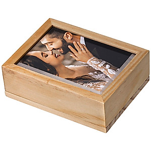 Wood Elite Flash Drive Box with Photo