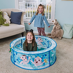 CoComelon Bath Time Sing Along Play Center - Ball Pit Tent with 20 Bonus Play Balls and Music - Sunny Days Entertainment