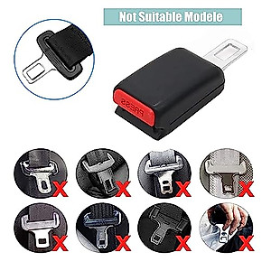 ZARINI 2Pcs Seat Belt Extender.Car Holder for Most Model