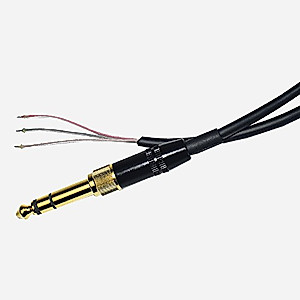 Sqrmekoko Extension Spring Relief Coiled Audio Cable for Sony MDR-7506 MDR-V6 V600 V700 V900 ATH-M50 Headphones