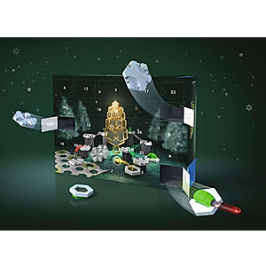 Ravensburger GraviTrax Advent Calendar 2022 - Interactive Marble Run Construction Toy | STEM Learning | Gravity Race Course | Magnetic Obstacle Tracks | Suitable for Ages 8 and Up