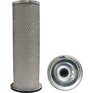 Complete Tractor AF1253 Air Filter Compatible with/Replacement for Ford Holland - 1869555 82008601 E9Nn9R500Ab