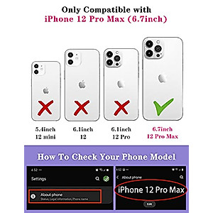 Goocrux (2in1 for iPhone 12 Pro Max Case Sun Moon Stars for Women Girls Cute Space Phone Cover Fashion Golden Star Print Design with Slide Camera Cover+Ring Holder Cases for iPhone 12 ProMax 6.7''