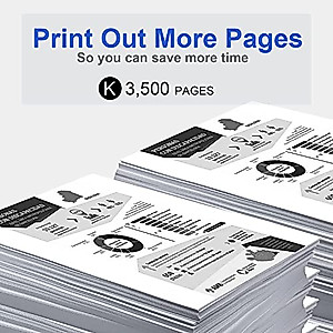 VASERINK 2 Pack Black TN820 Toner Cartridge Compatible Replacement for Brother DCP-L5650DN MFC-L6750DW MFC-L5900DW HL-L6300DW Printer