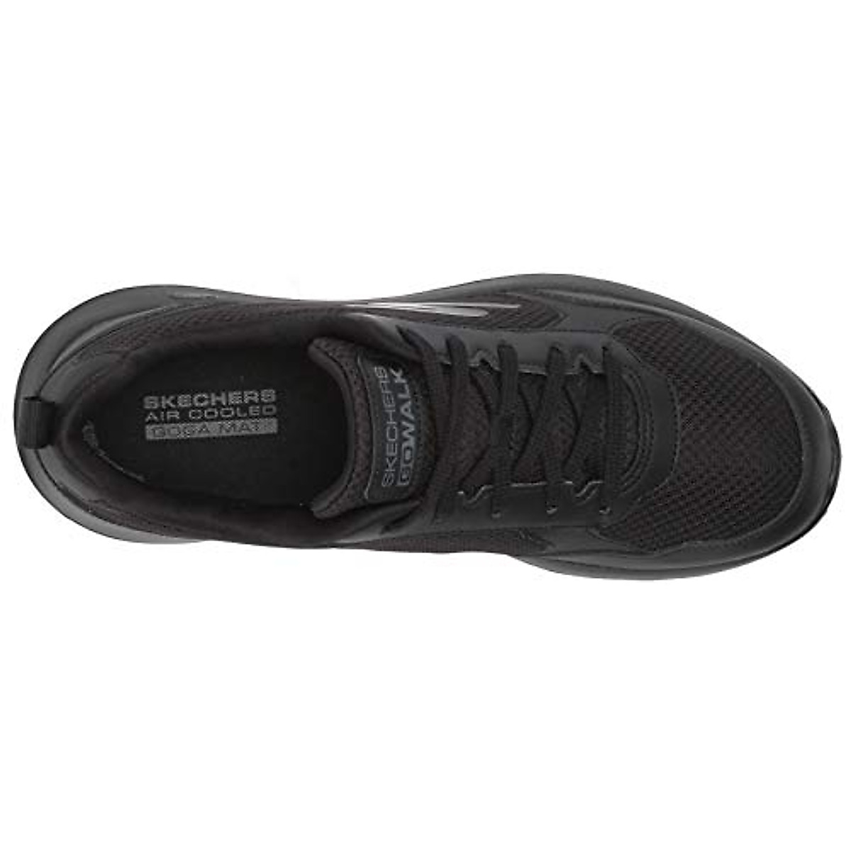 Skechers mens Gowalk Max-athletic Workout Walking Shoe With Air Cooled Foam Sneaker, Black 2, 13 X-Wide US