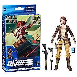G.I. Joe Classified Series Courtney “Cover Girl” Krieger Action Figure 59 Collectible Premium Toy 6-Inch-Scale with Custom Package Art