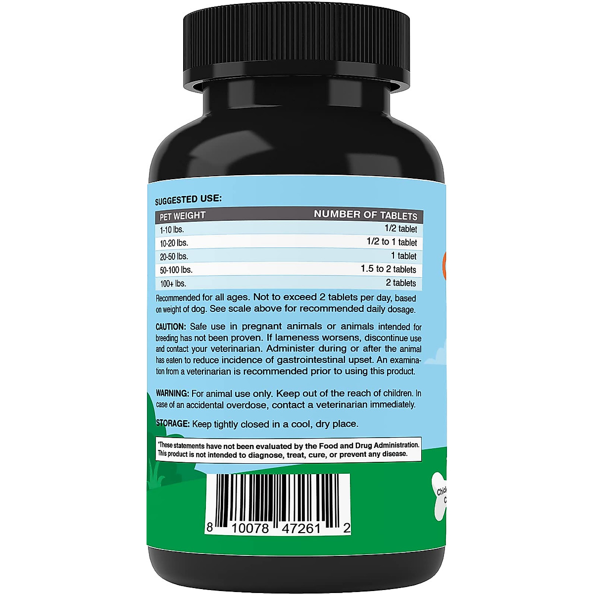 Vitamatic Cranberry for Dogs - 120 Chewable Tablets - Added D-Mannose, Apple Cider, Vitamin C for Urinary Tract Support, Bladder Support for Dogs