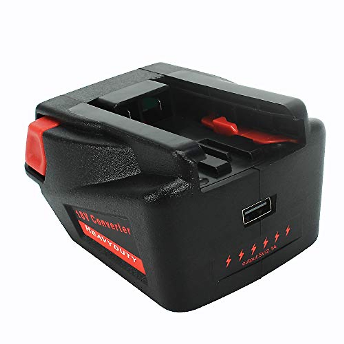Adapter Converter Work With Milwaukee M18 18V Li-ion Battery for Milwaukee V18 48-11-1830 Battery;48-11-2200 48-11-2230 18V NI-CD Tool Battery Battery