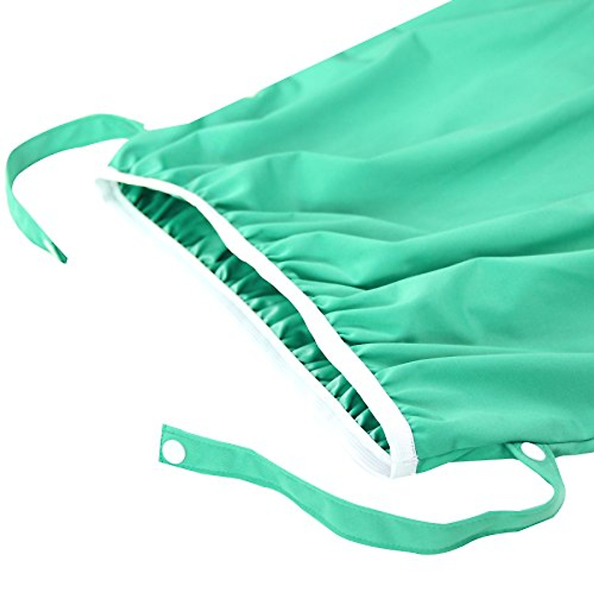 wegreeco Reusable Diaper Pail Liner for Cloth Diaper,Laundry,Kitchen Garbage Cans(2 Pack, Jade, Camellia)