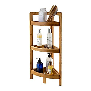 3-tier Corner Bathroom Shelf (9.05 X 9.05 X 24.4")