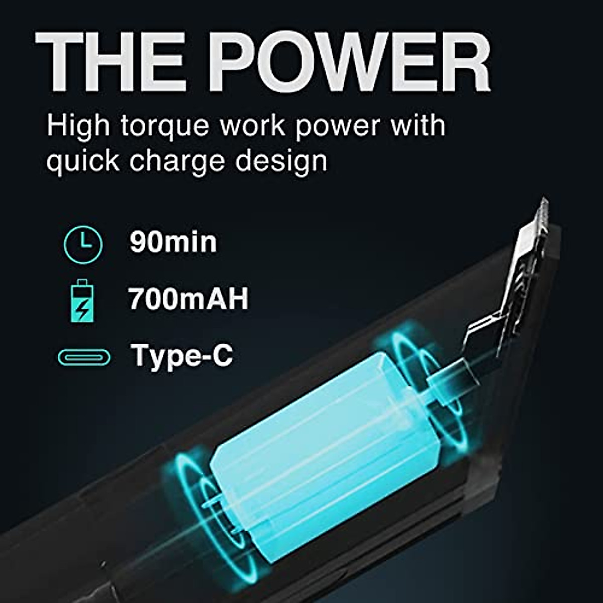 DAILYLIFE Body Trimmer for Men, All-in-one Hair Clipper with Adjustable Guide Comb Ceramic Blade Heads, Male Hygiene Waterproof Groin Hair Trimmer, Rechargeable Electric Razor Black