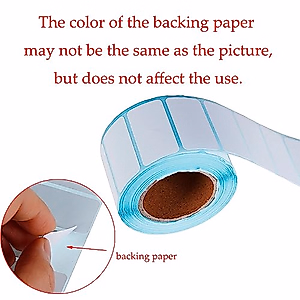 700PCS Blank Label Paper,Waterproof Adhesive Thermal Label Sticker Direct Print Sticker for Office School(20x10mm)