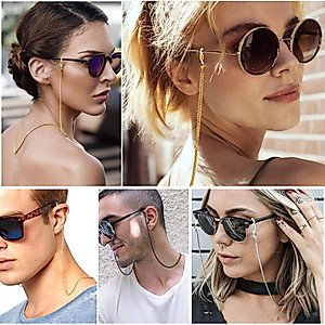 Eyeglasses Chains for Men Gold Plated Sunglasses Chain Women