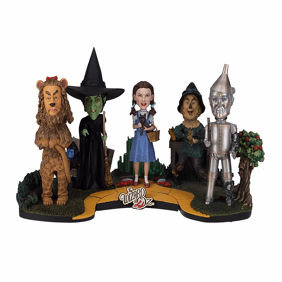 Royal Bobbles The Wizard of Oz Cowardly Lion Collectible Bobblescape Bobblehead Statue