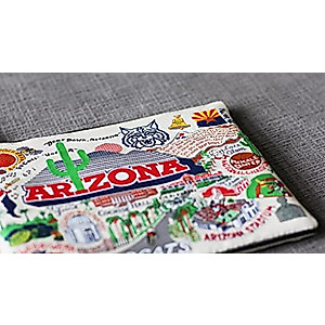 Catstudio University of Arizona Collegiate Zipper Pouch Purse | Holds Your Phone, Coins, Pencils, Makeup, Dog Treats, & Tech Tools