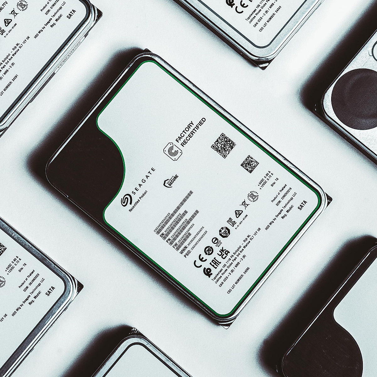 Seagate BarraCuda Pro 8TB 7200RPM Internal Hard Drive SATA 6GB/s 256MB Cache 3.5-Inch (ST8000DM0004) (Renewed)