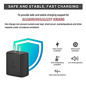 2Pack Samsung 45W Charger USB C Type C Charger Super Fast Charging for Samsung Galaxy S23 S23+ S23 Ultra Note 10+ S22 S21 Note 20 Z Fold 4 Z Flip 4, Galaxy Tab S7 S7+ S8 S8+ S8 Ultra,PPS Charger